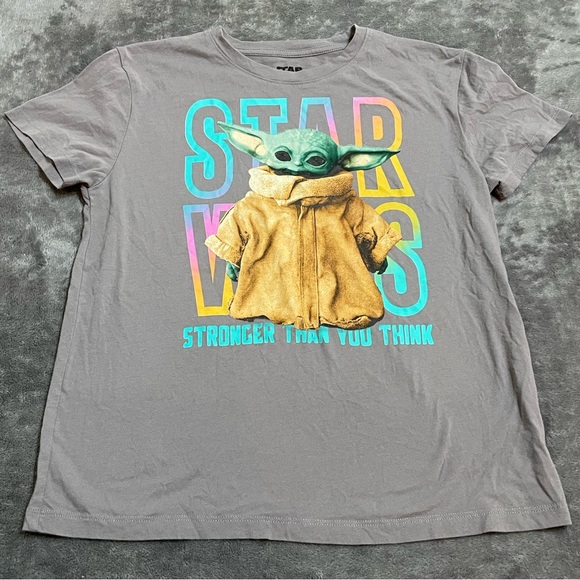 Star Wars | Tops | Star Wars Baby Yoda Tee Shirt | Poshmark